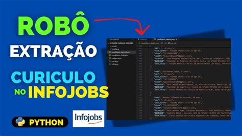 🔍 AutomatizaÇÃo Com Python Para ExtraÇÃo De Dados No Infojobs 📄 Youtube