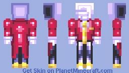 Tenna Deltarune Minecraft Skin