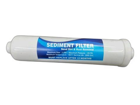 Ro Inline Filter Sediment Carbon Filteration At Rs 100 Piece In Delhi
