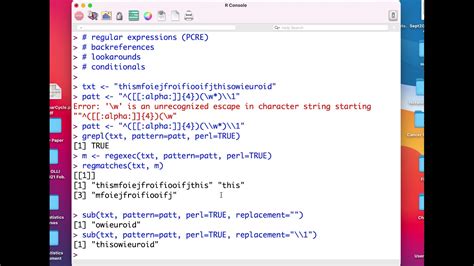 REGEX Backreferences YouTube
