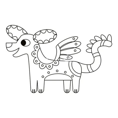 Dibujos De Alebrijes Para Colorear