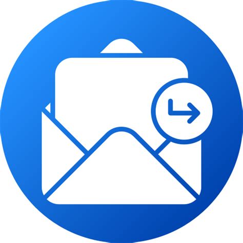 Forward Message Generic Gradient Fill Icon