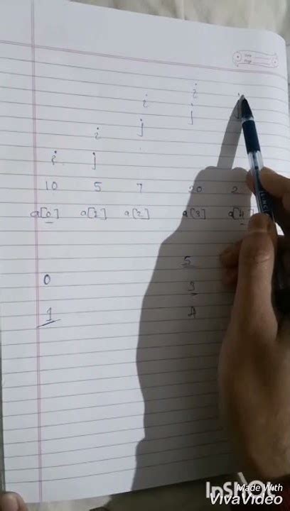 Selection Sort Program Youtube