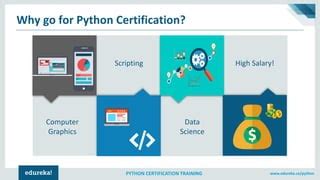 Python Certification Data Science With Python Certification Python