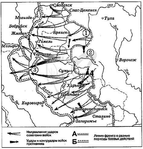 Прочтите текст о событиях отражённых на схеме и используя схему укажите название города