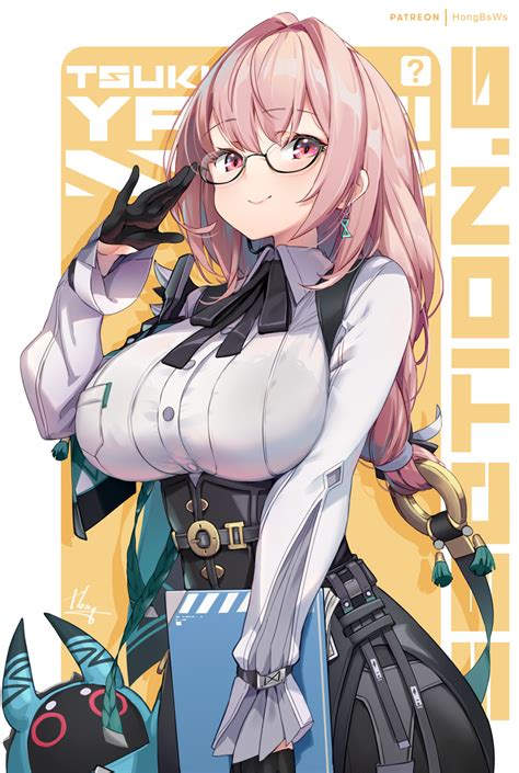 Tsukishiro Yanagi Zenless Zone Zero Drawn By Hongwhitespider