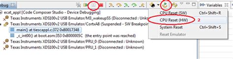 Error On Full Ethercat Project Processors Forum Processors Ti E2e
