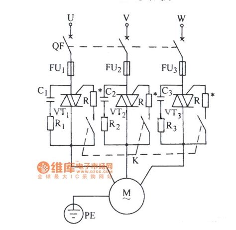 Three Phase Motor Control Circuit Diagram