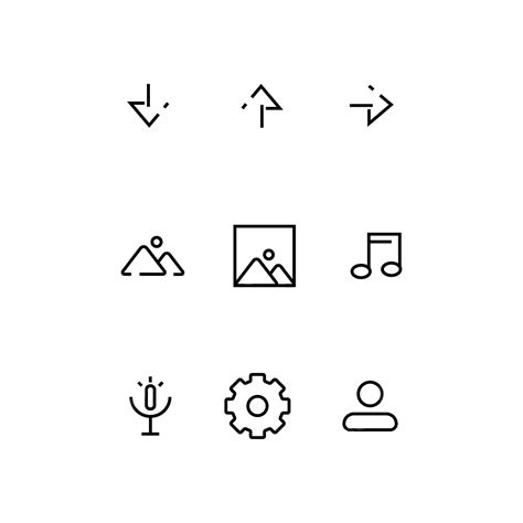 Linear Arrow Icons Set Universal Arrow Icon To Use In Web And Mobile Ui Template Download On Pngtree