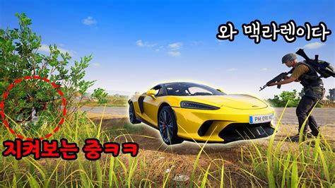 배그 맥라렌 뽑자마자 낚시 해봤더니 ㅋㅋㅋㅋㅋ ※반응꿀잼※ Youtube