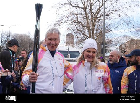 Ioc President Kirsty Coventry And Ceo Of Coca Cola James Quincey Hug