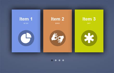 Flip Carousel Display Content Using A Card Flip Effect With This