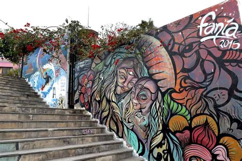 Street Art In Barranco Lima Perus Murals Neighborhood W Pics