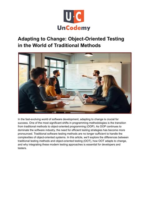 Ppt Object Oriented Testing In The World Of Traditional Methods