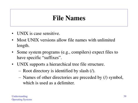 Ppt Ch 14 Unix Operating System With Linux Powerpoint Presentation