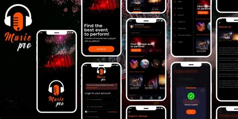 Music Pro Adobe XD Mobile UI Kit By Charlestsmith Codester