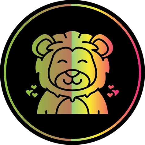 Love Glyph Due Color Icon 41686938 Vector Art At Vecteezy