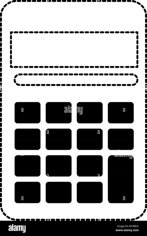Calculator Device Isolated Icon Stock Vector Image And Art Alamy