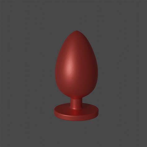 🍑 Anal Plug With 3d Print Stl File Butt Plug Sexs Toys Funny T