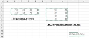 How To Use The SEQUENCE Function In Excel Excel Bootcamp