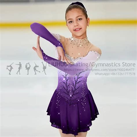Ice Skating Dresses For Girls Competition Liuhuo Ice Figure Skating