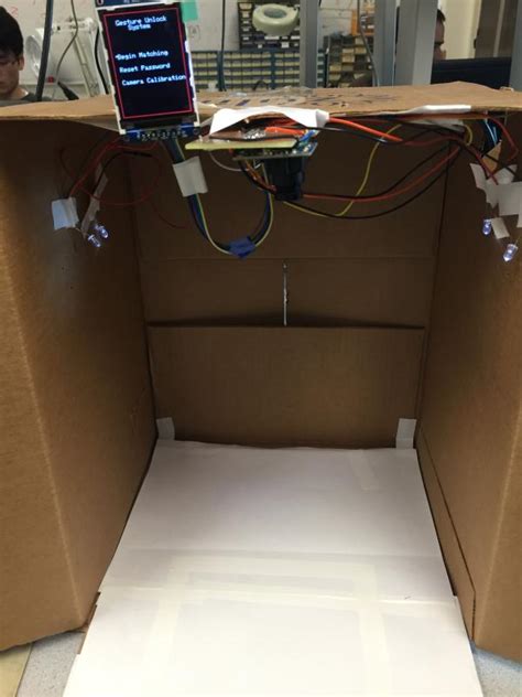 Arduino Project Hand Sign Lock Gesture Based Security
