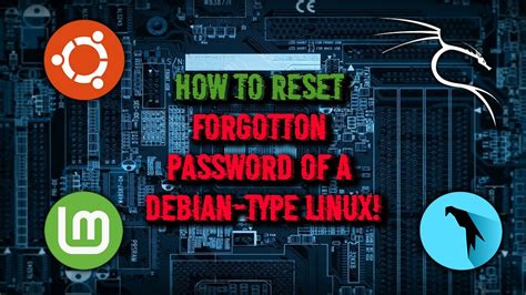 How To Reset Forgotten Debian Linux Password Parrot Os Linux Mint