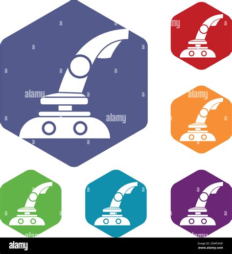 Joystick Icons Set Stock Vector Image And Art Alamy