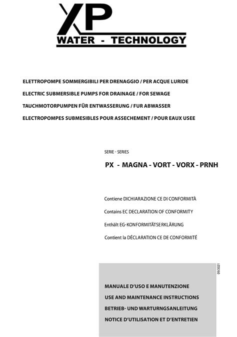 X POWER PX SERIES USE AND MAINTENANCE INSTRUCTIONS Pdf Download ManualsLib