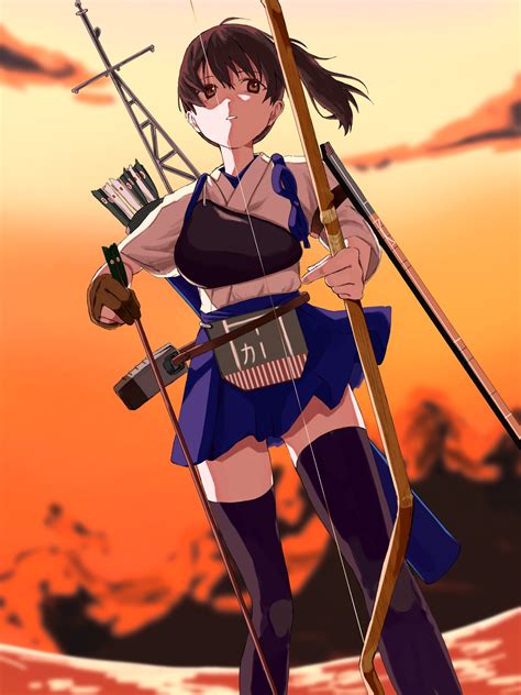 Holding Weapon Danbooru