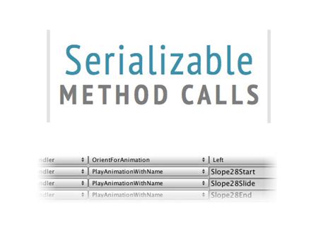 Serializable Method Calls 도구 Unity Asset Store
