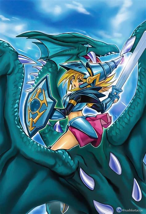 Dark Magician Girl The Dragon Knight Card