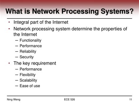 ppt ece 526 network processing systems design powerpoint