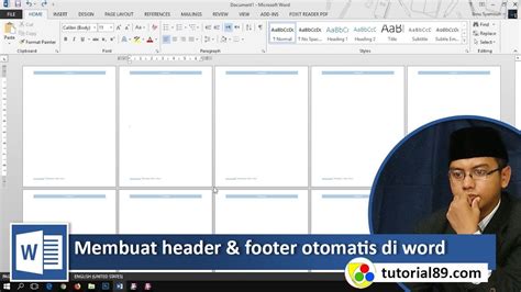 Cara Membuat Header Dan Footer Di Html
