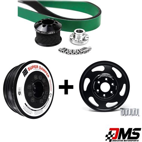 C7 Z06 Supercharger Overdrive Upgrade Kit Upper Lower Balancer Belt