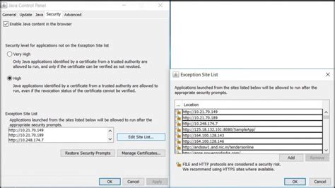 JAVA Exception Sites Knowledge Base