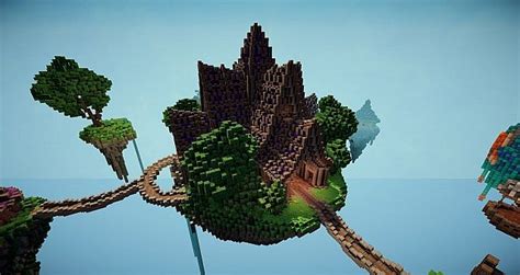 Floating Spawn Island Minecraft Map