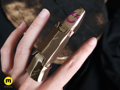 🎮 Jinx Finger From Arcane・ 3d File For 3d Printing・cults