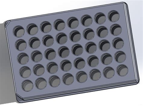 Shaker Tray For Eppendorf Tubes By Araneus0390 Download Free Stl Model