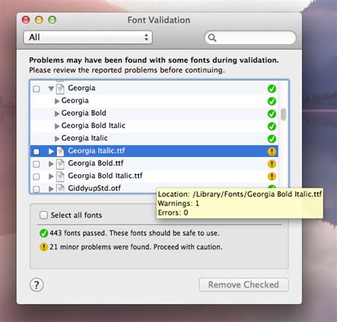 Font Book Finds Duplicate Fonts Installed By Microsoft Office Ask