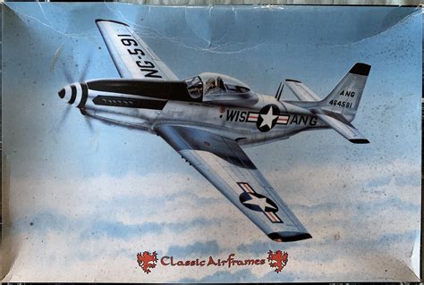 Classic Airframes 148 North American P 51h Mustang Sprue Finders