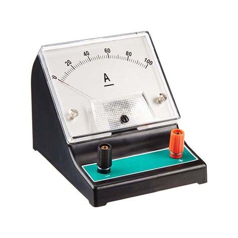 Dual Scale Ammeter Moving Coil Dc Measurements Supertek