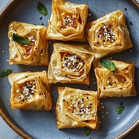 Feta Fillo Honey Bites An Amazing Ultimate Recipe Less Is Tastier