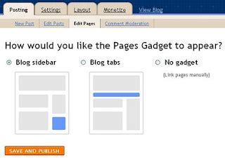 Blogger Blogging Tips How To Create Static Page In Blogger Blog
