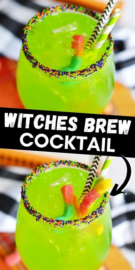 Witches Brew Cocktail Recipe Halloween Punch Recipes Halloween