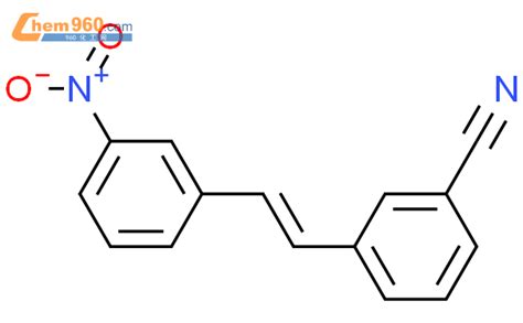 62205 21 4benzonitrile 3 2 3 Nitrophenylethenyl 化学式、结构式、分子式、mol