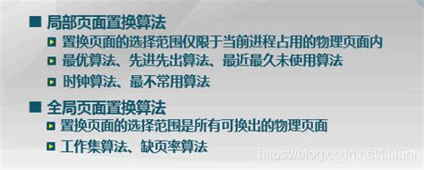 操作系统（5）虚拟存储 页面置换算法：局部置换算法、全局置换算法局部置换和全局置换 Csdn博客