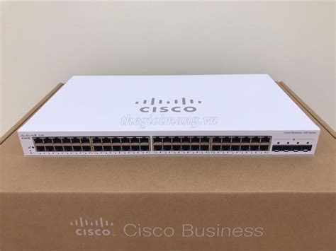 Cbs220 48t 4g Eu Cisco Cbs220 Smart 48 Port Ge 4x1g Sfp