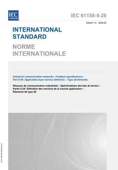 IEC Ed B Industrial Communication Networks Fieldbus Specifications