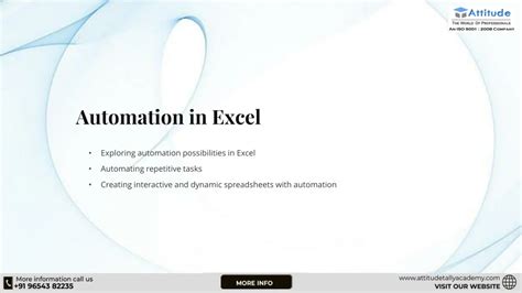 Ppt Mastering Advanced Excel Techniques Macros Vba And Automation